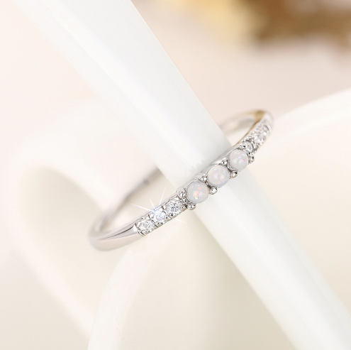 Celestine Glow Ring – Kallesia